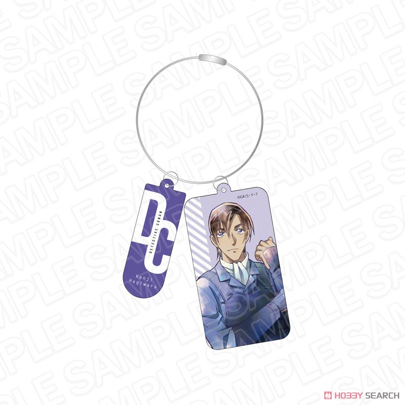 Detective Conan Wire Key Ring Pale Tone Series Kenji Hagiwara Police ...