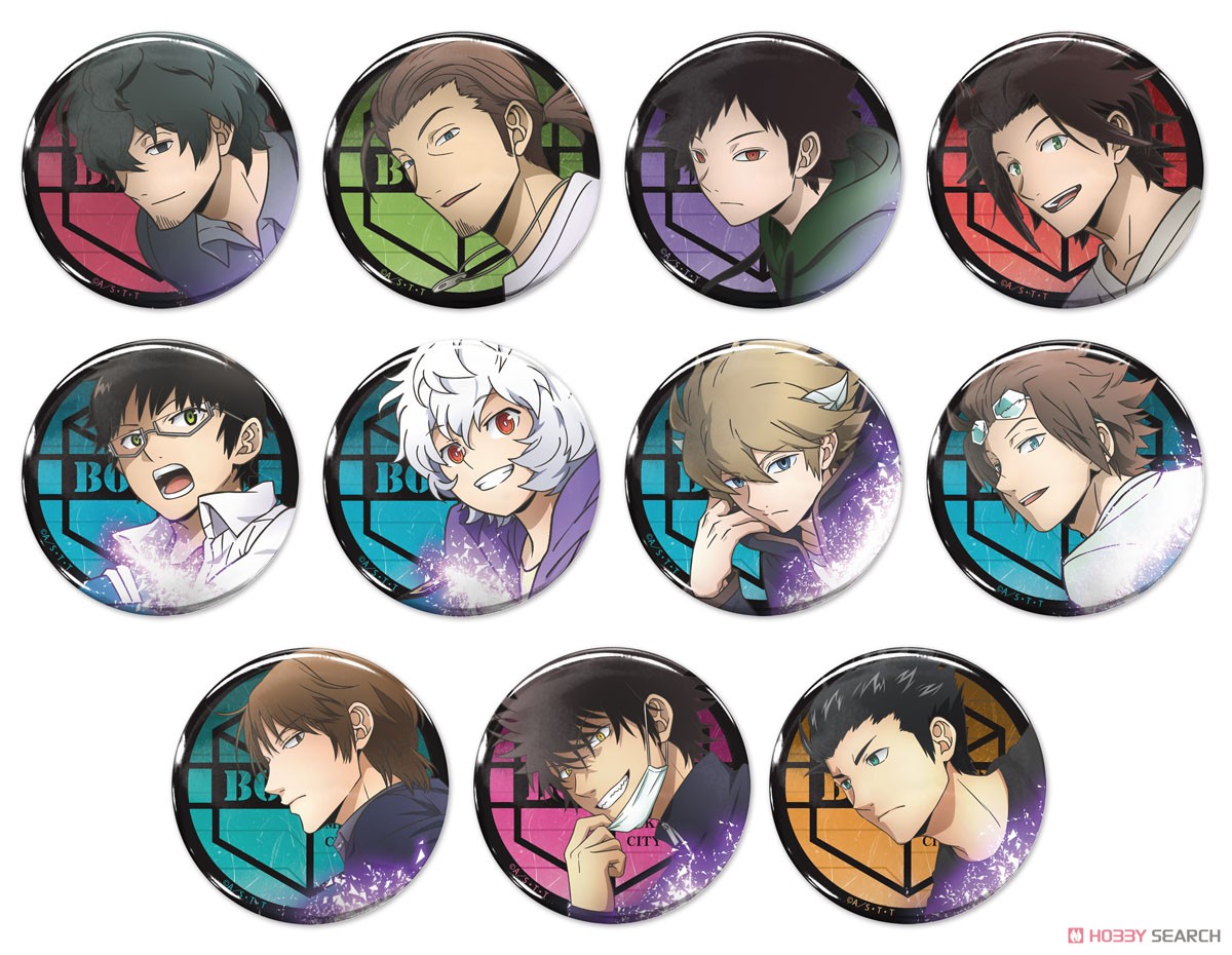 World Trigger [Especially Illustrated] Shinji Fuyushima Can Badge ...